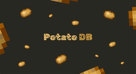 Github Kawai Senpaipotatodb Potatodb Is A Lightweight File Based