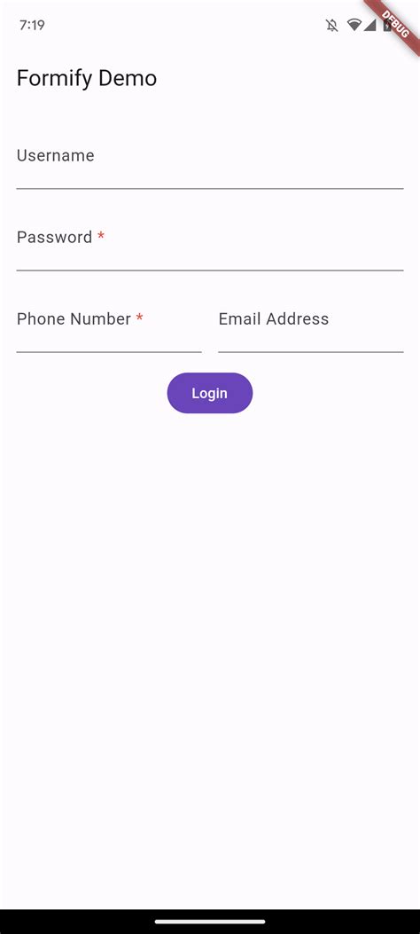 Formify Flutter Package