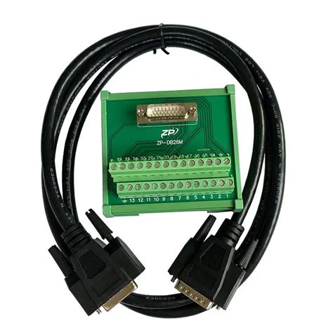 DB26 Breakout Module Male 26pin Port Terminal Block Board Servo Drive ...