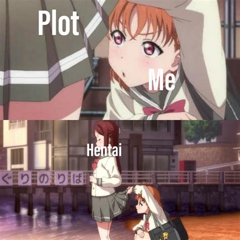 the plot always comes first r animemes