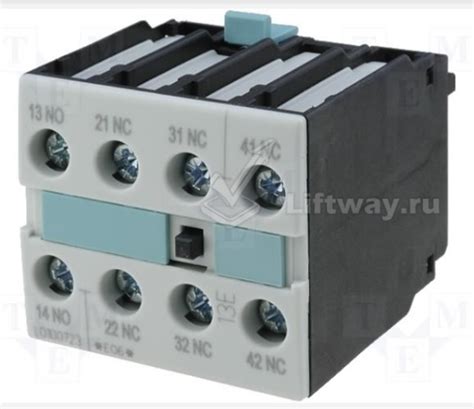 БЛОК ДОП.КОНТАКТОВ, 1НO+3НЗ, 4-Х ПОЛ., ВИНТ. ЗАЖ., ДЛЯ ПУСКАТЕЛЕЙ ...