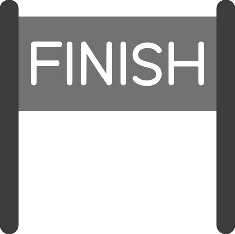 Finish Vector Icon 20890260 Vector Art At Vecteezy