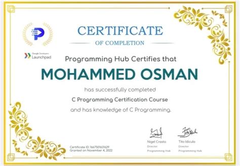 mohammed osman on linkedin cprogramming programminghub