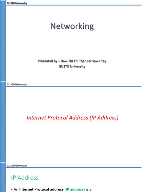 ip addressing pdf ip address computer network