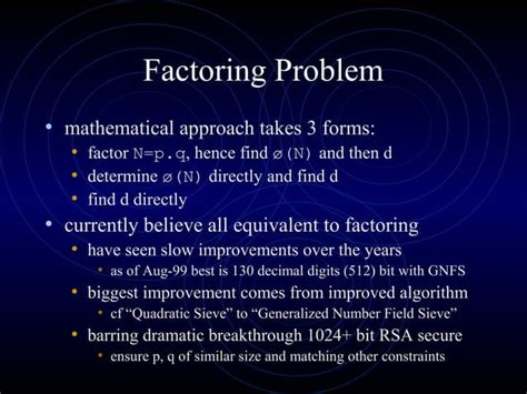 RSA Algorithm Public Key Cryptography PPT