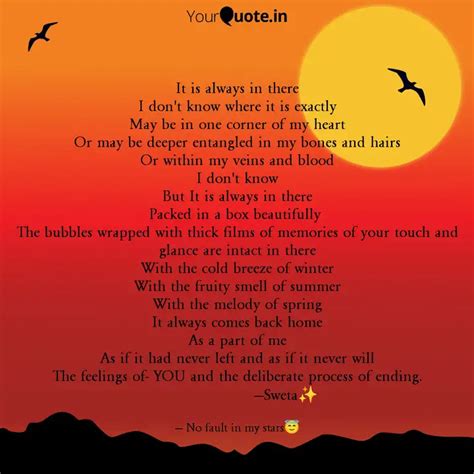 it is always in there i d quotes and writings by sweta panda yourquote