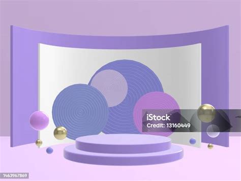 추상 연단 3d 방 단계 현실적인 대담한 컬러 실린더 스탠드 연단 모형 쇼 제품 전시를 위한 방 최소 벽 장면 벡터 기하학적