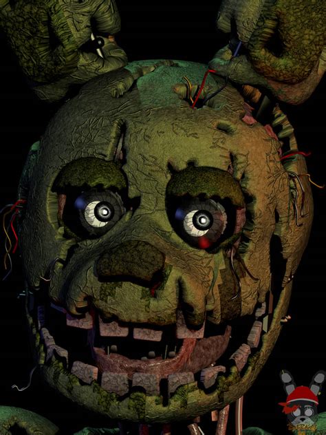 C4d Fnaf Springtrap Icon Ucn By Darkytherabbit On Deviantart