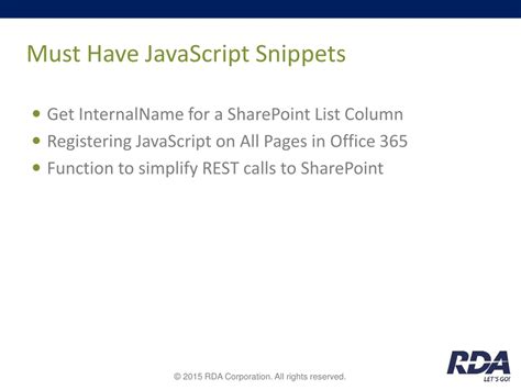 Ppt Getting Started With Javascript Libraries For Office 365