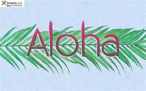 Aloha Font Graphicux