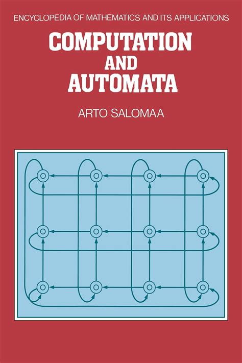 Computation And Automata Encyclopedia Of Mathematics And Its