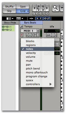 MIDI Sequencing In Pro Tools