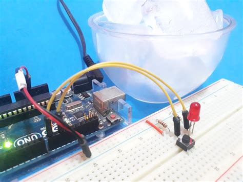 Ice Cube Detection System In The Refrigerator Arduino Maker Pro