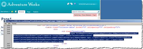 Create Sharepoint Breadcrumbs With Mavention Simple Sitemappath