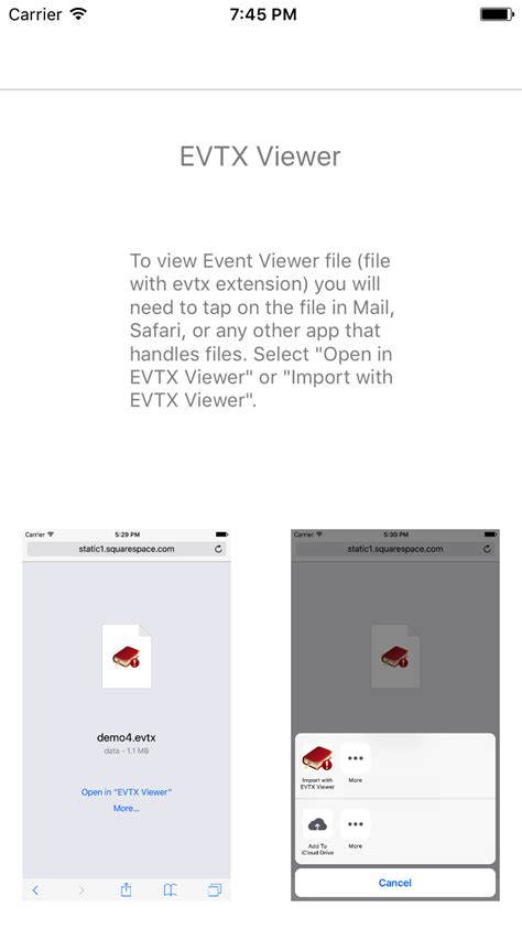 Evtx Viewer — Snirspace