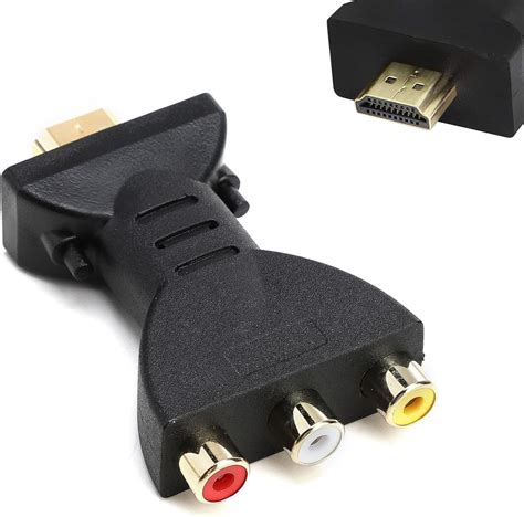 1080p Hdmi To Av Rgb Rca Converterhdmi To 3 Rgb Adapterhigh