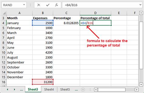 What Is The Formula For Percentage In Excel Spreadsheet Printable