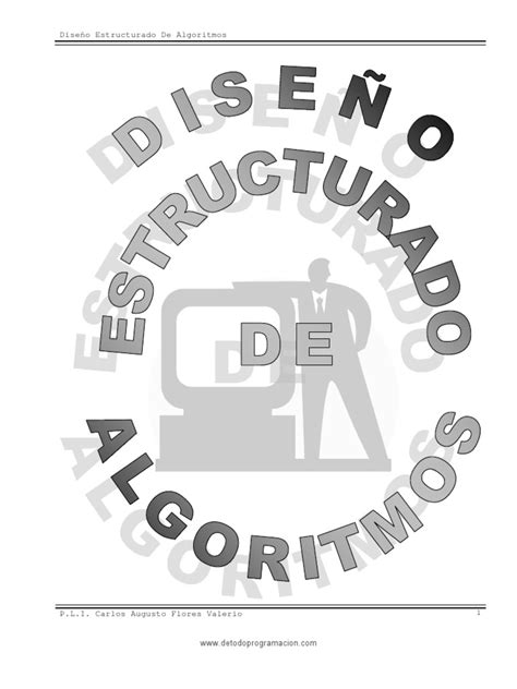 Diseño Estructurado De Algoritmos Pdf Algoritmos Lenguaje De Programación