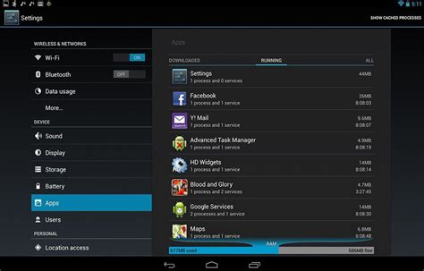 stop android apps background