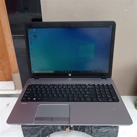 Laptop HP Second Murah Probook Intel Core I5 Gen4 Ram 8gb SSD 256gb Elektronik Komputer