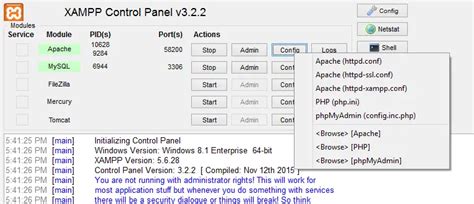 Mastering The Xampp Control Panel Start Stop Apache Mysql And More