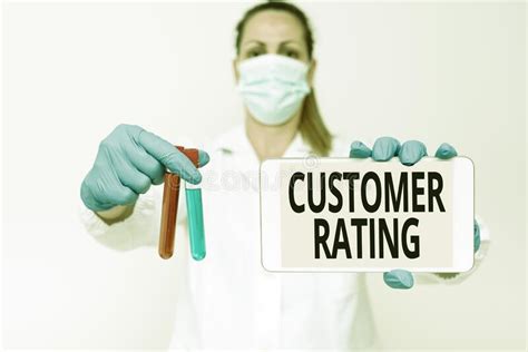 Text Caption Presenting Customer Rating Business Showcase Each Point