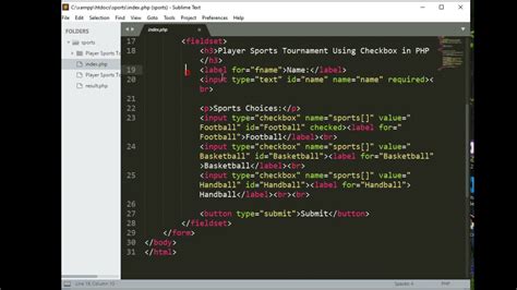 How To Use Checkbox In Php Youtube