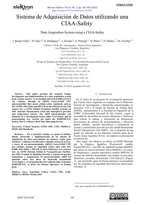 pdf sistema de adquisición de datos utilizando una ciaa safety
