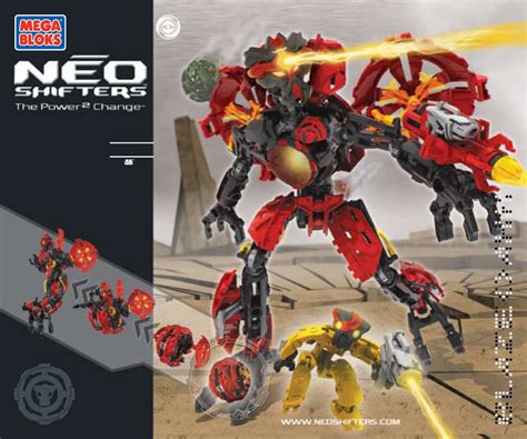 Mega Bloks Neo Shifters Blaze Axx 興趣及遊戲 玩具 And 遊戲類 Carousell