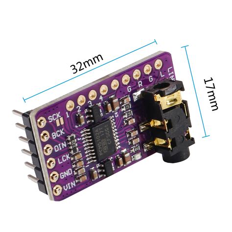 interface i2s pcm5102a dac decoder gy pcm5102 i2s player