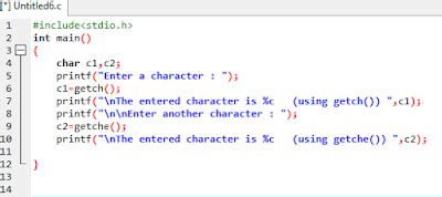 Difference Between Getch And Gethe Function Let S Learn Computer Programming