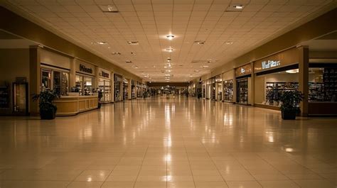 Empty Shopping Mall