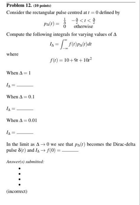 Solved Problem Points Consider The Rectangular Chegg