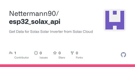Github Nettermann90 Esp32 Solax Api Get Data For Solax Solar Inverter From Solax Cloud