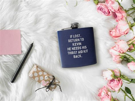 custom flask men personalized flask for men leather flask engraved mens