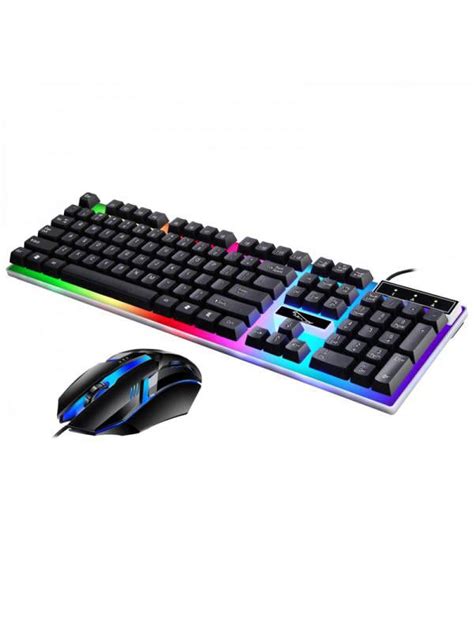 Usb Llluminated Manipulator Keyboard And Mouse Kit Wired Keyboard And Mouse Set