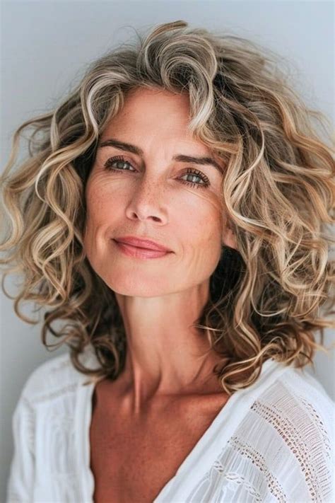 64 Fabulous Curly Hairstyles For Women Over 60 Medium Curly Hair