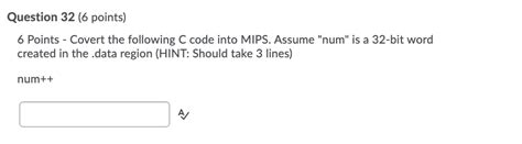 Solved Question Points Points Covert The Chegg Com