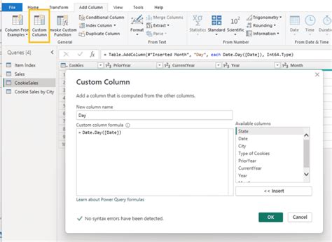 How To Extract Year Month Or Day From A Date In Power Bi