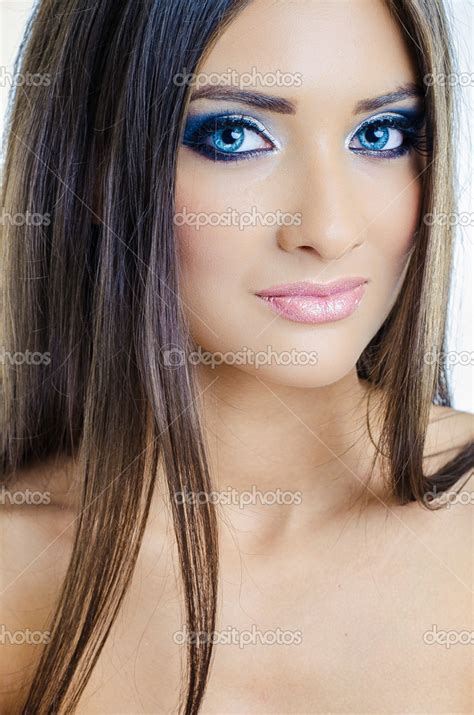 Sexy Blue Eyes Stock Photo Claudiophotography