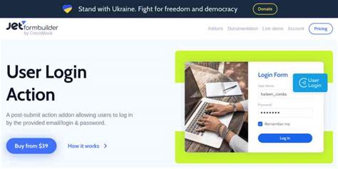 Jetformbuilder User Login Action Pluginizer