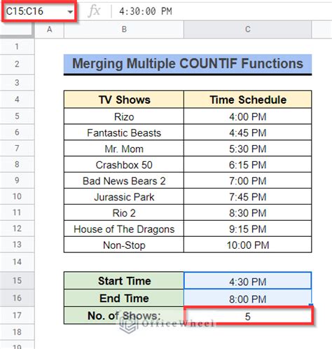Google Sheets Count Cells Between Two Numbers With COUNTIF Function