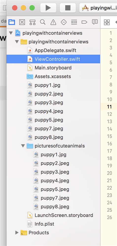 Swift Could Not Load The ” Image Referenced From A Nib In The Bundle