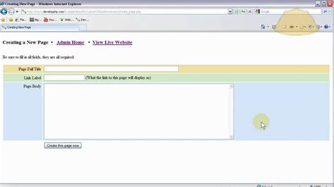 Part 9 How To Build PHP And MySQL CMS Website Software YouTube