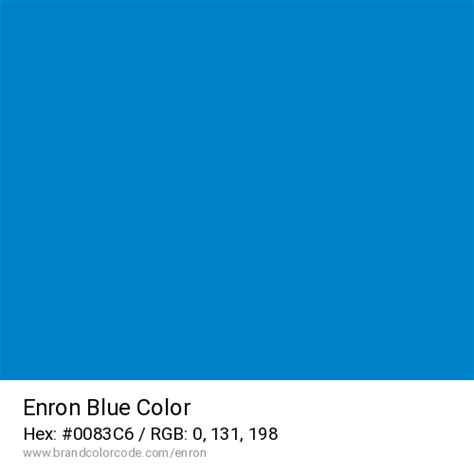 enron brand color codes
