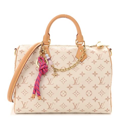 Louis Vuitton Monogram Dune Lucky Speedy Soft 30 Pink 1747684