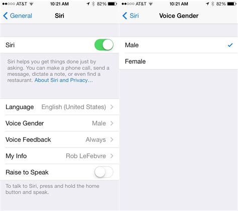 Change Siri S Voice Gender To Male Or Female In IOS 7 Beta IOS Tips Cult Of Mac