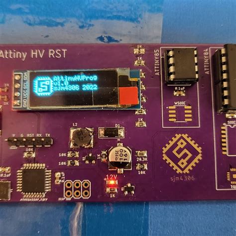 attiny high voltage fuse reset er