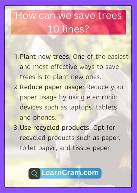Save Trees Paragraph Why We Should All Care And What We Can Do Learn Cram