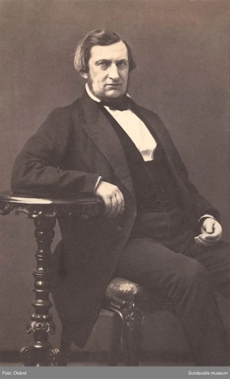 Porträtt Av Finansmannen André Oscar Wallenberg 1816 1886 Sundsvalls Museum Digitaltmuseum